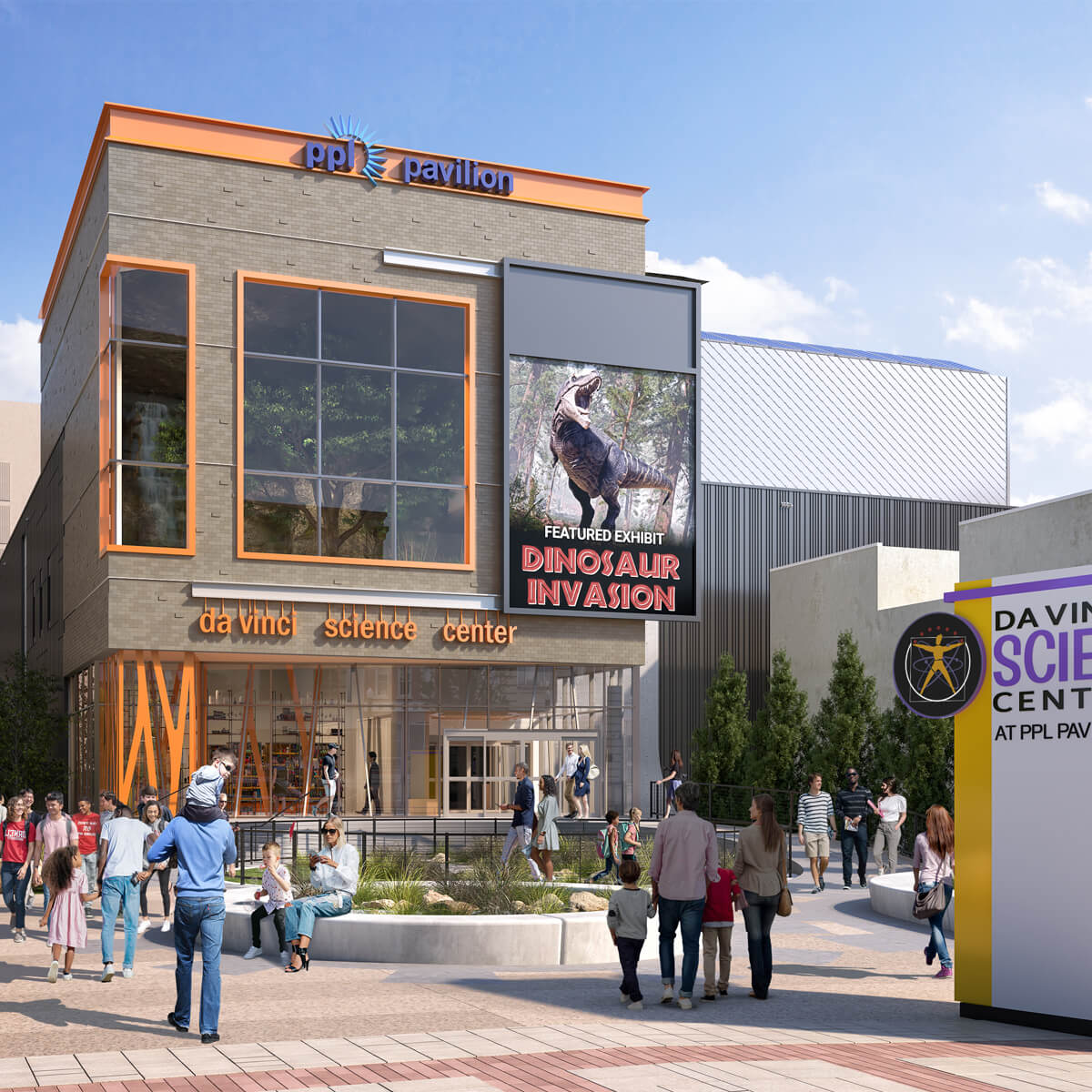 Da Vinci Science Center at PPL Pavilion - Barry Isett & Associates