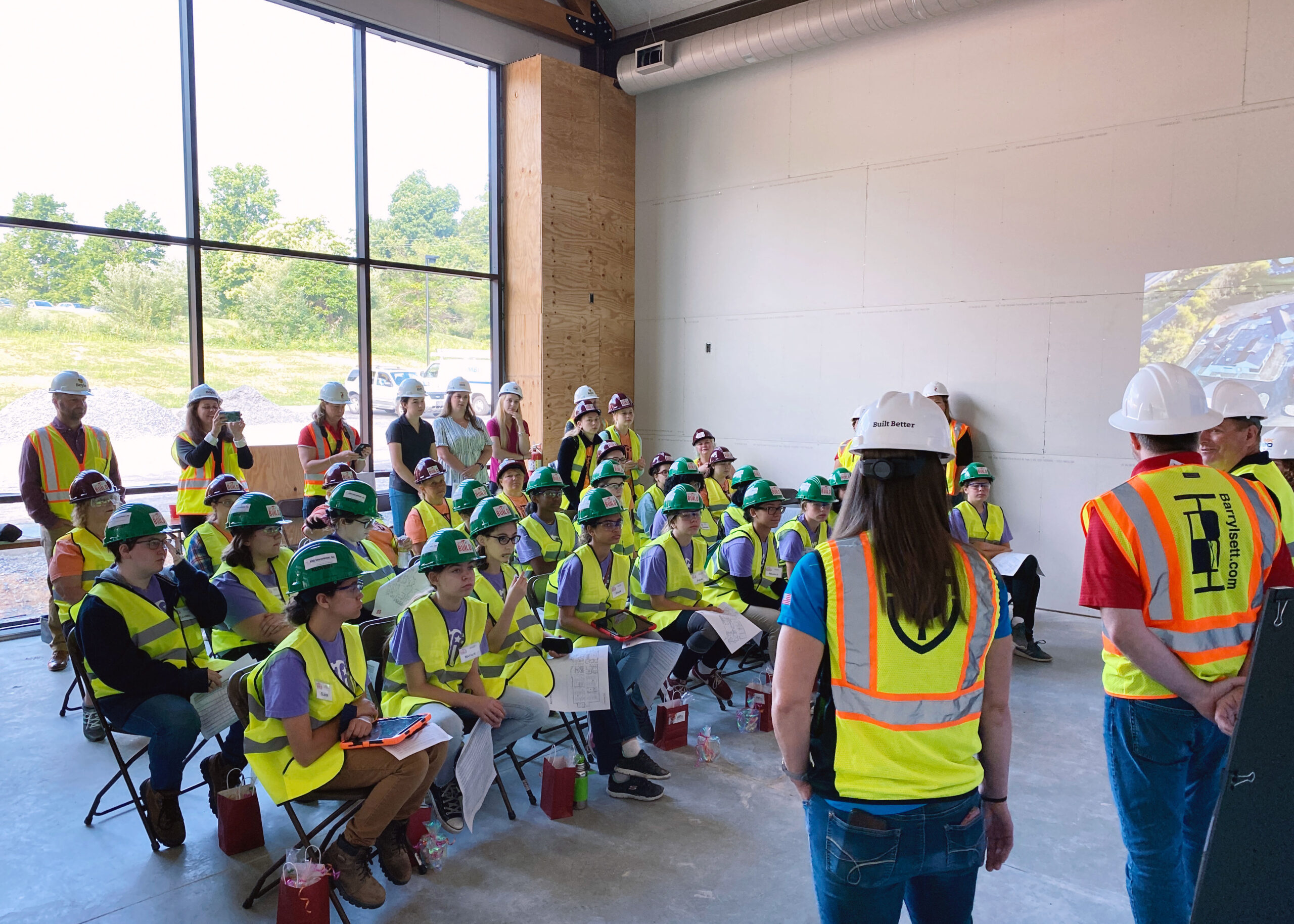 Let’s Build Construction Camp for Girls Visits Isett's Headquarters ...