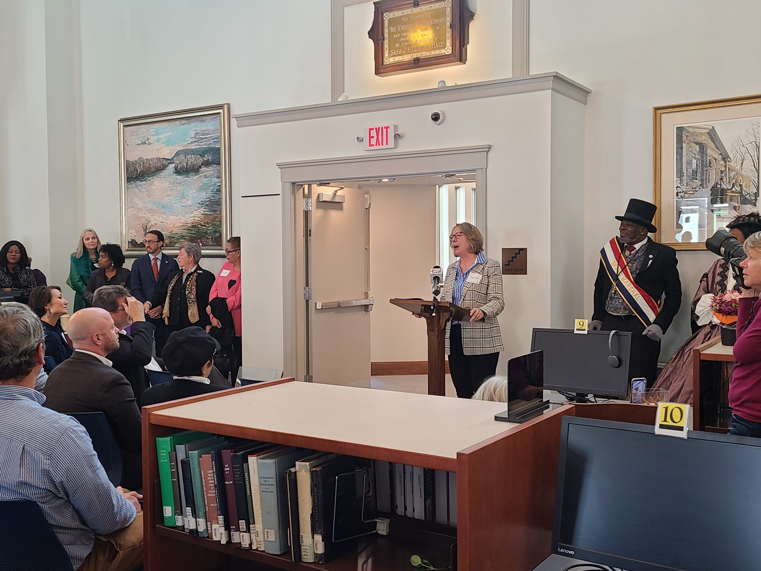 McCormick Riverfront Library Ribbon Cutting - Barry Isett & Associates