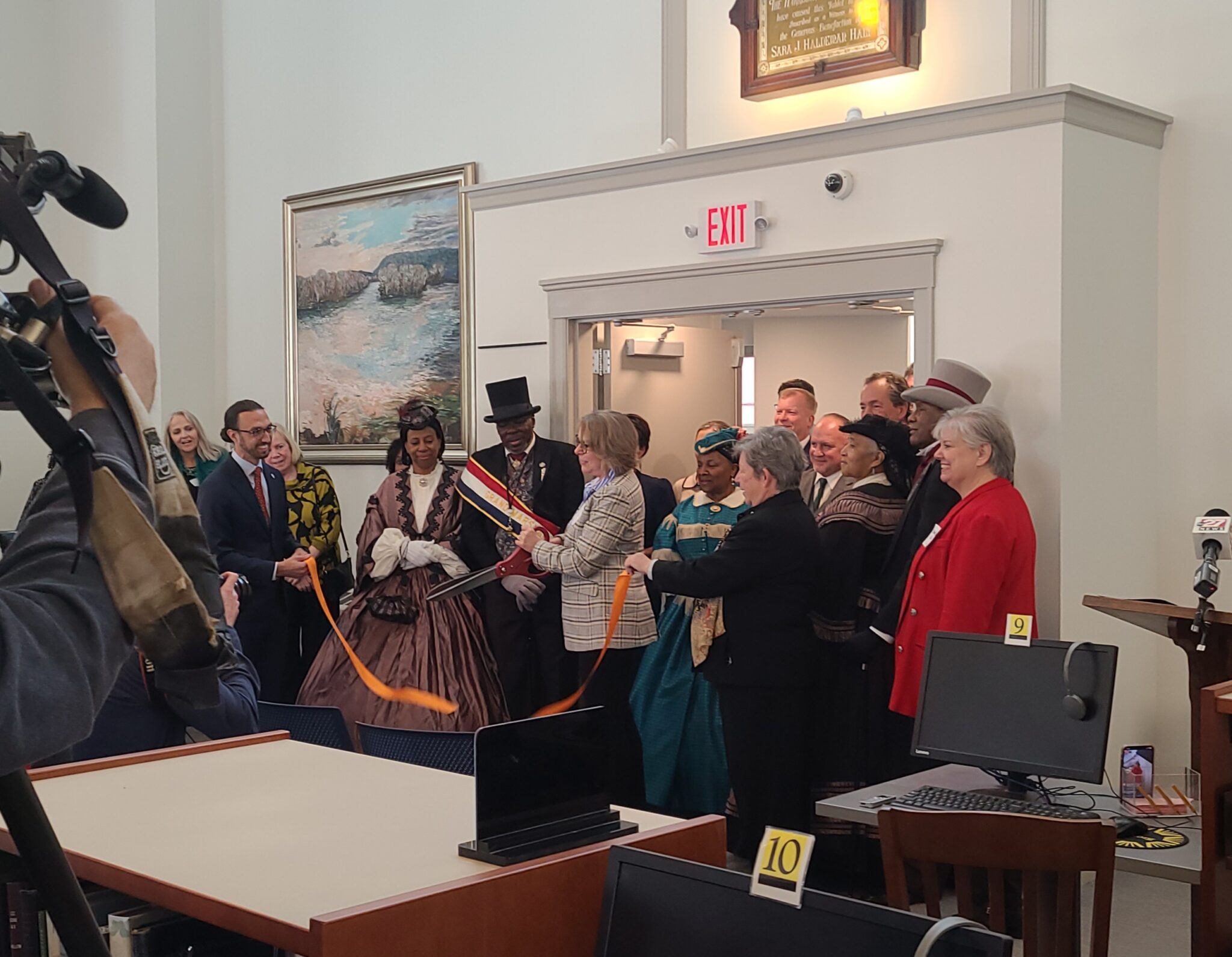 McCormick Riverfront Library Ribbon Cutting - Barry Isett & Associates