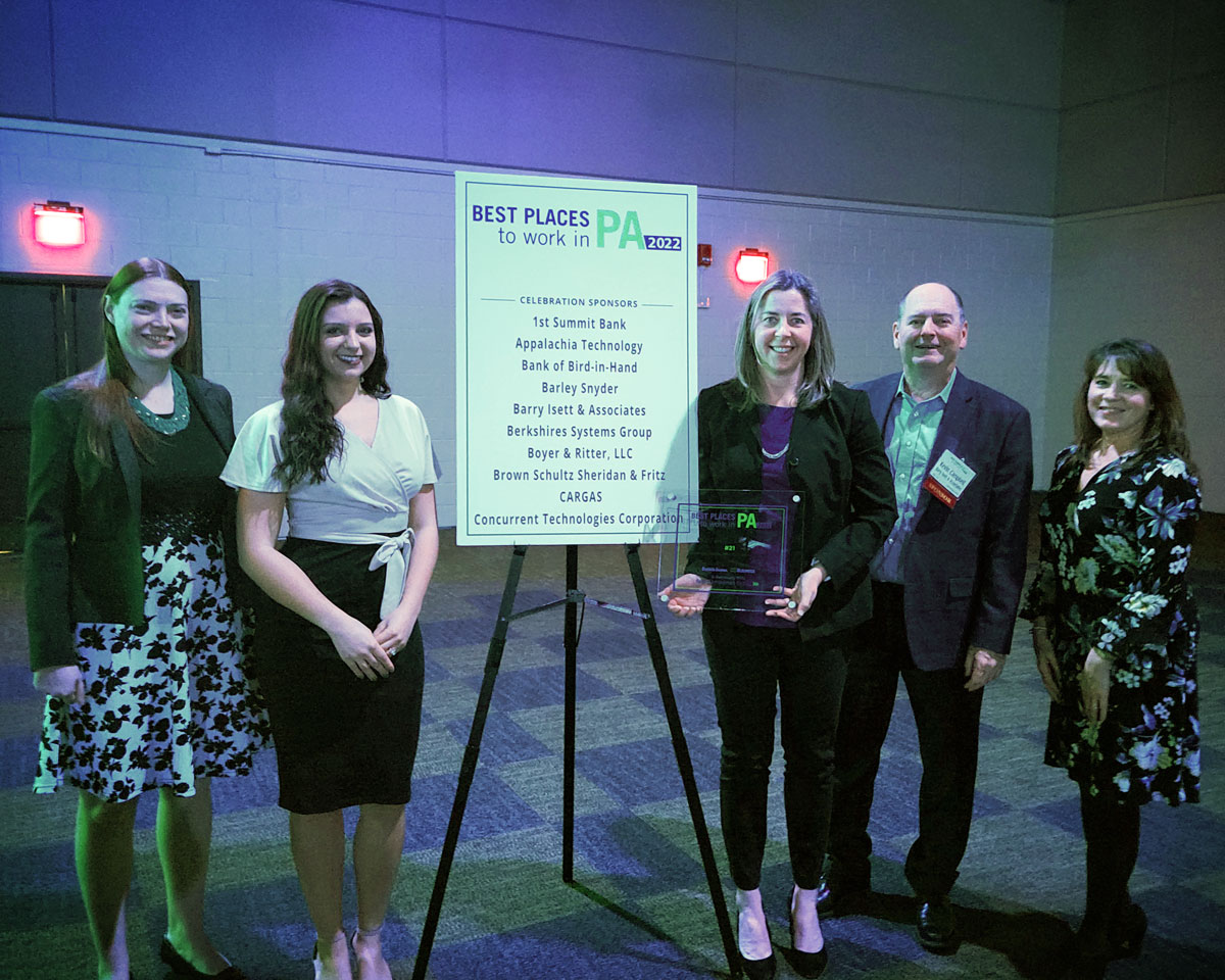 Best Places to Work in PA Awards Ceremony - Barry Isett & Associates