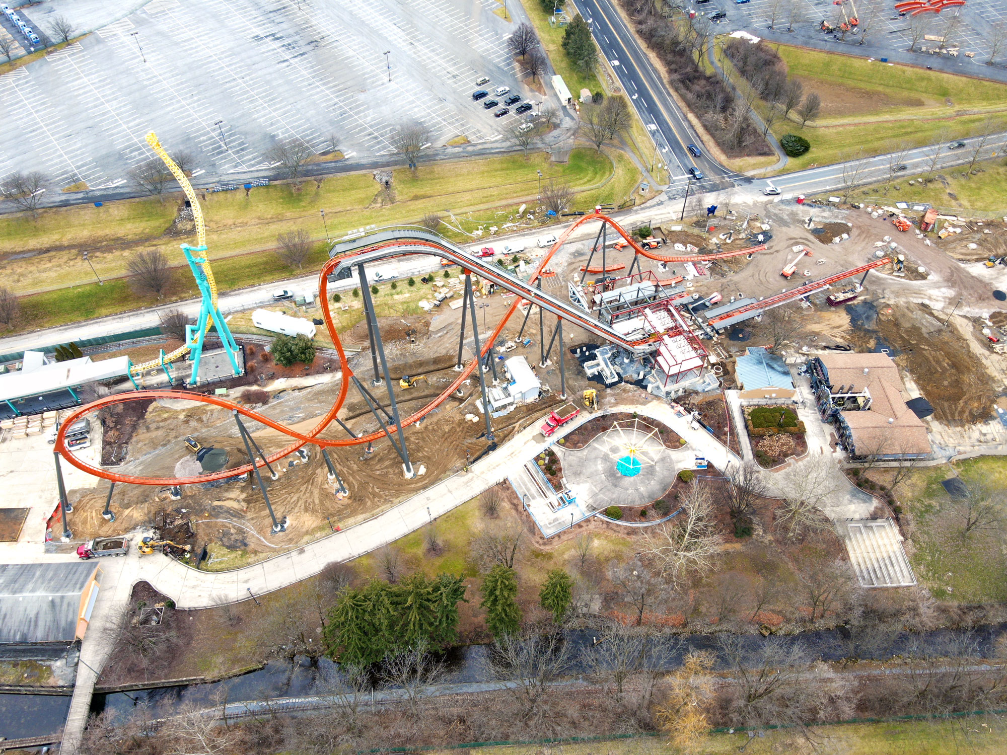 Dorney Park & Wildwater Kingdom's new Coaster: Iron Menace - Barry ...