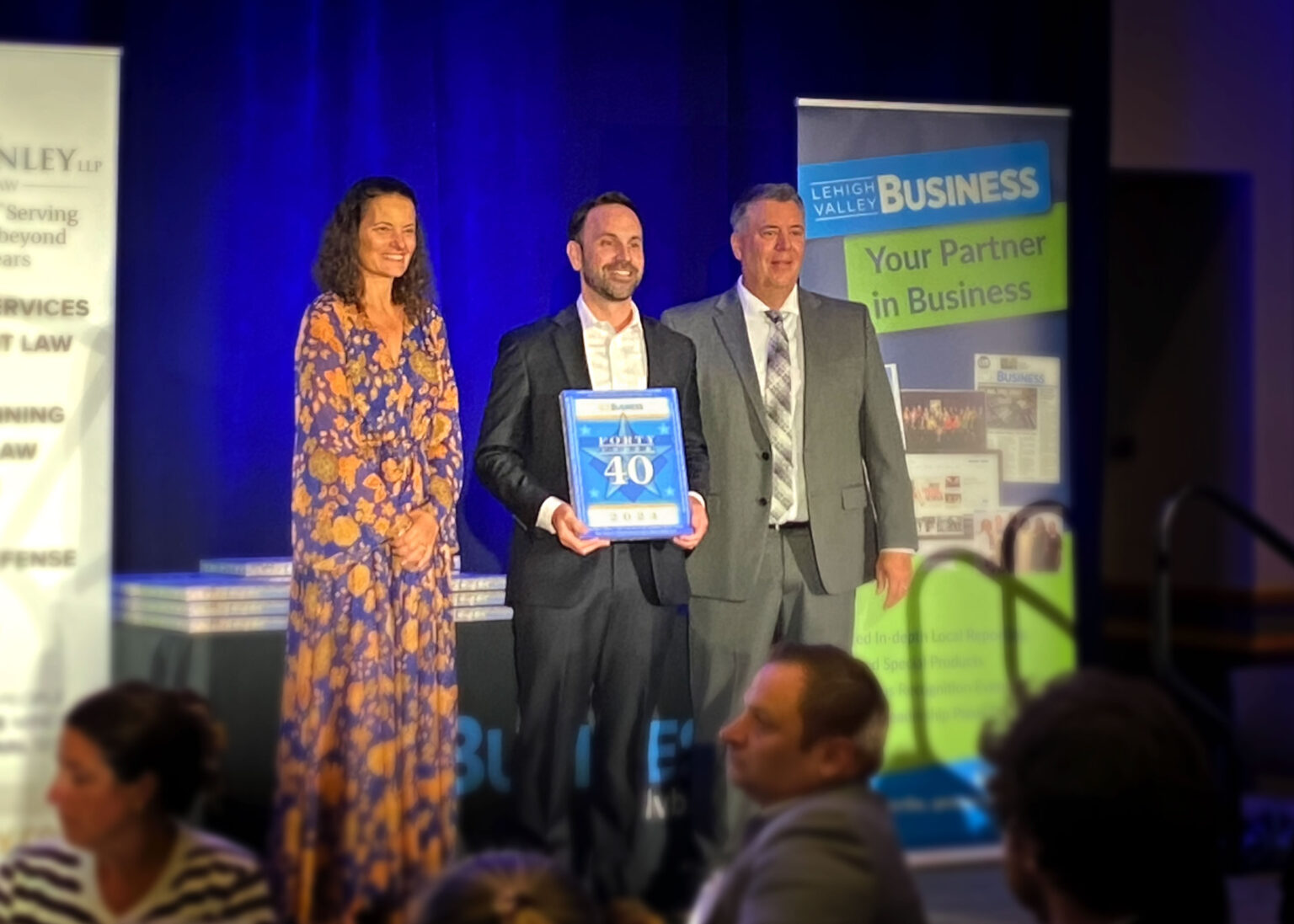 Mike Keller Honored as a Forty Under 40 - Barry Isett & Associates